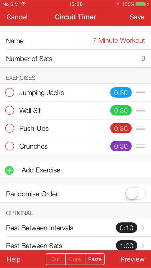 Seconds Interval Timer app for iOS & Android | Runloop