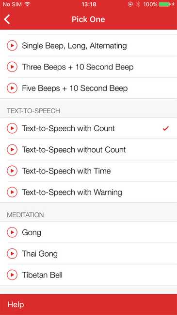 Seconds Interval Timer app for iOS & Android | Runloop