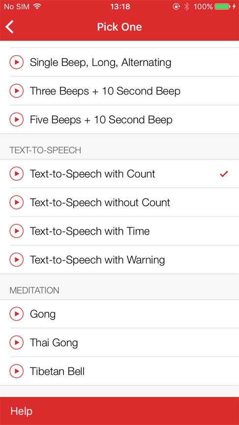 Seconds Interval Timer app for iOS & Android | Runloop