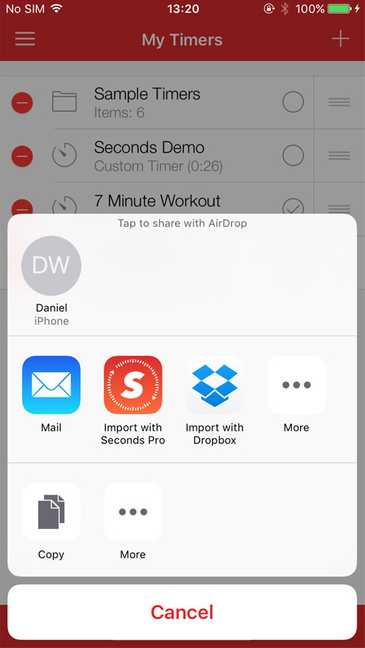 Seconds Interval Timer app for iOS & Android | Runloop