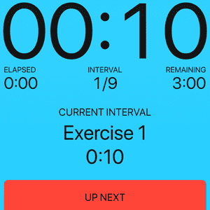 Press Kit · Seconds Interval Timer | Runloop